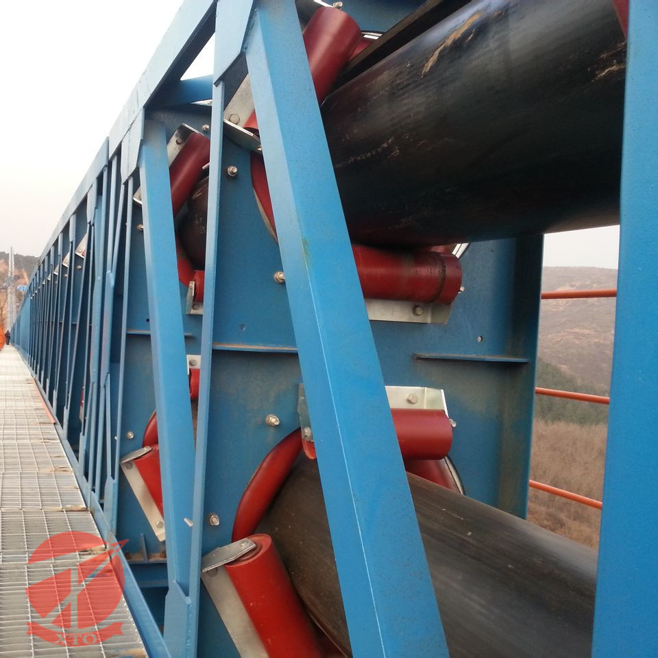 Highly Durable Conveyor Belting Rubber Steel Cord Pipe Conveyor Belt