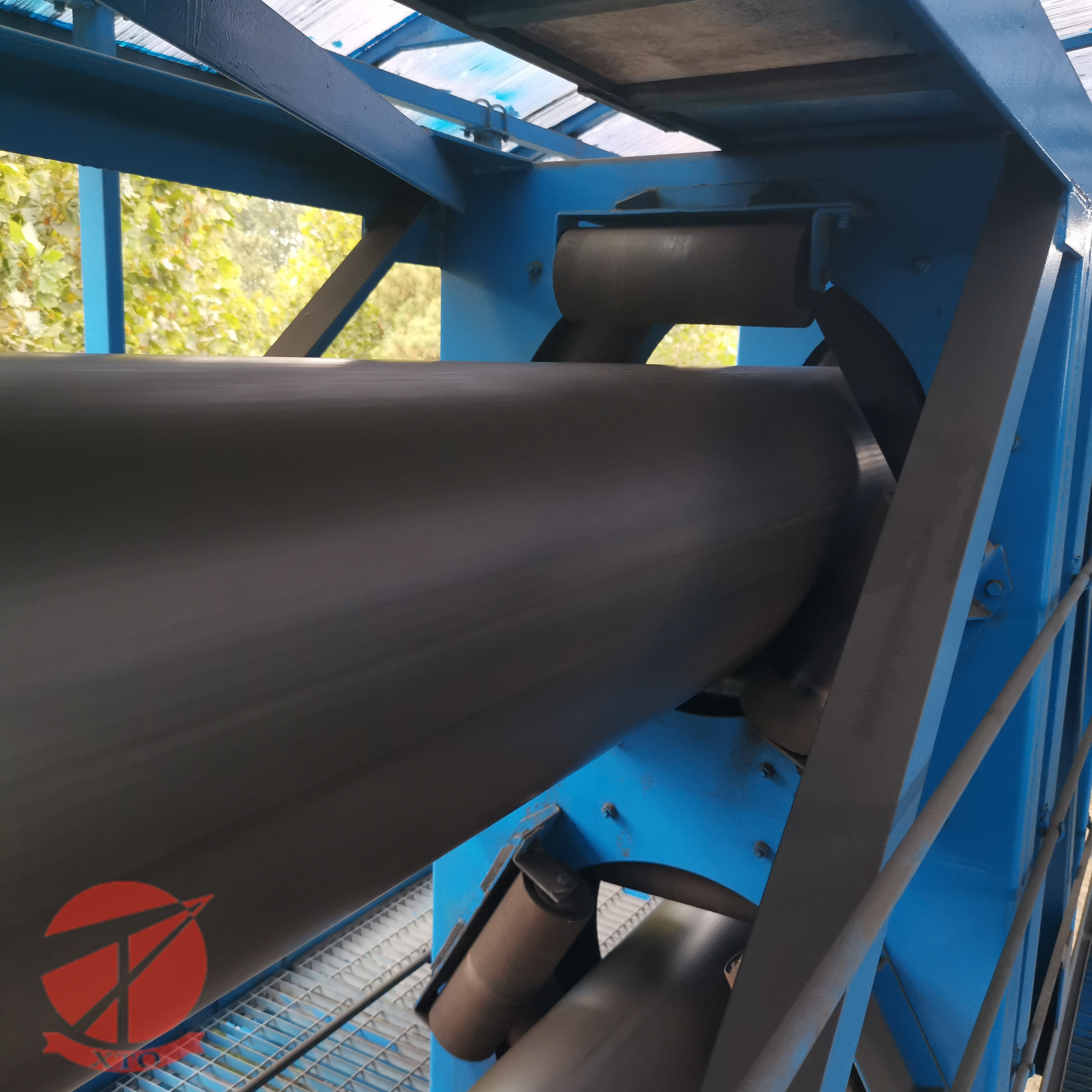 Highly Durable Conveyor Belting Rubber Steel Cord Pipe Conveyor Belt