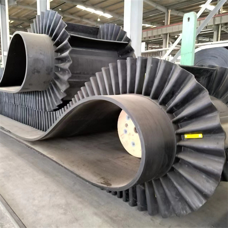 Impact Resistance Rubber Multi Ply Textile Corrugated Sidewall Conveyor ...